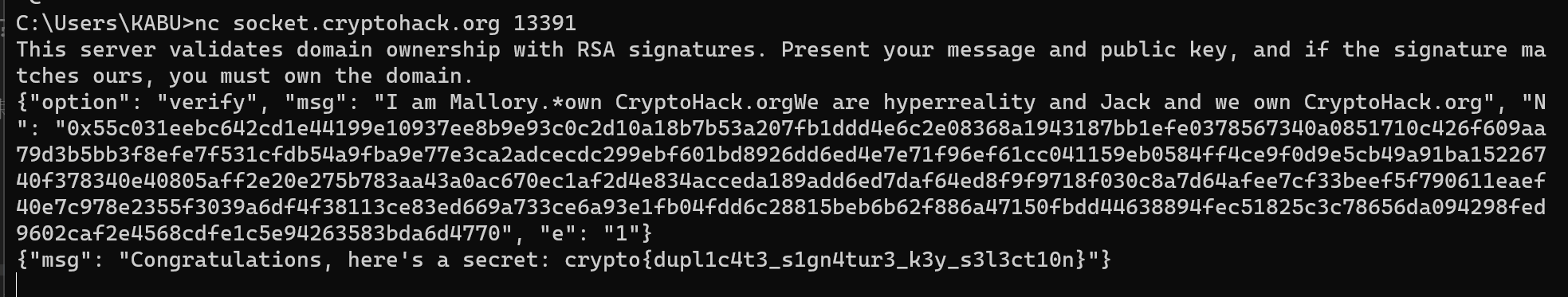 cryptohack wp | KBThe0phi1us's blog